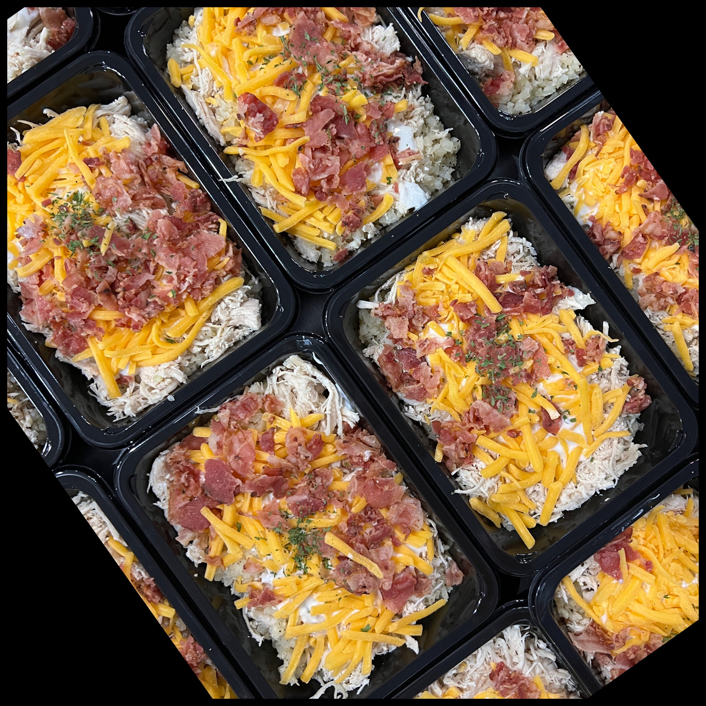 KETO Chicken Bacon Ranch Bowl